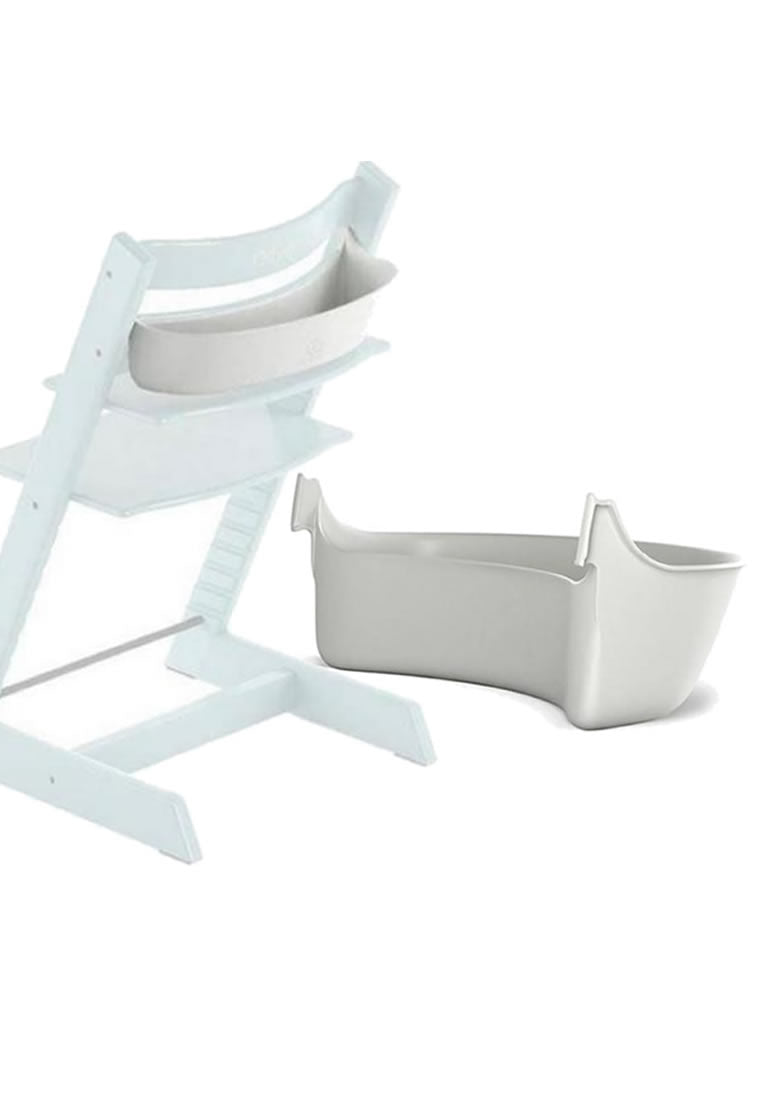 Scandi Wooden High Chair Storage Box — FUNKY.sg